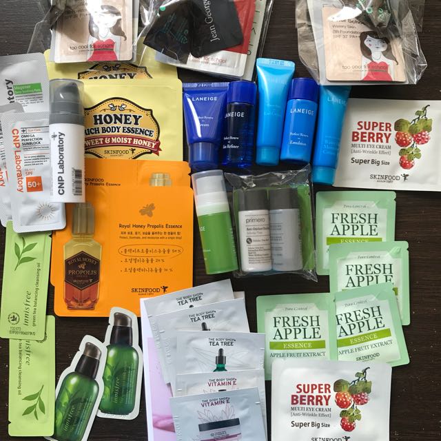 Korean Beauty Samples!, Beauty & Personal Care, Bath & Body, Body Care on Carousell