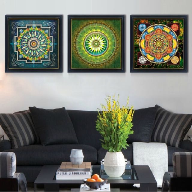 Mandala Wall Deco, Furniture & Home Living, Home Decor, Wall Decor on ...