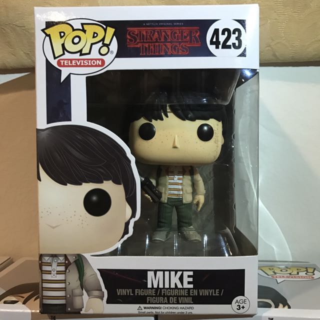 Stranger Things Mike Funko POP! Collectible Figure, Toys & Games ...