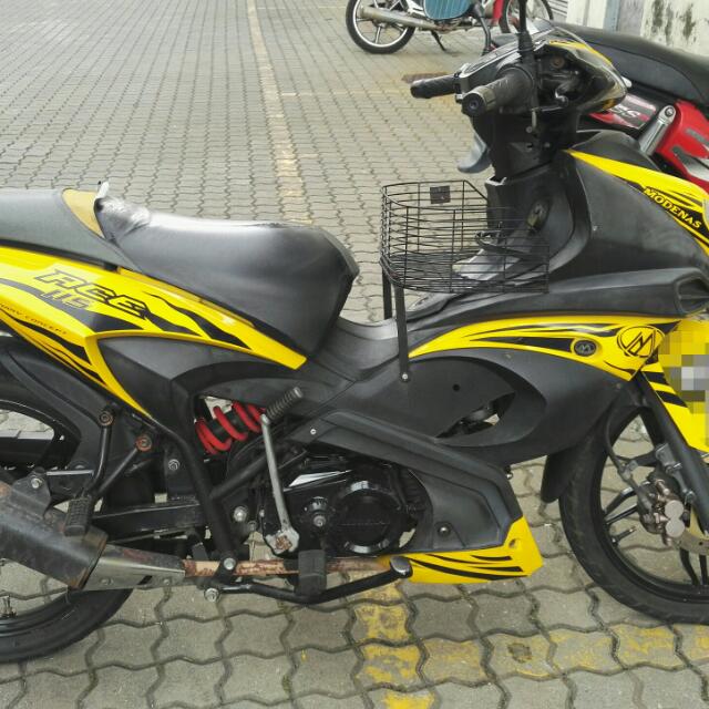 Modenas Ace 115 Harimau Malaya Edition, Motorbikes on Carousell