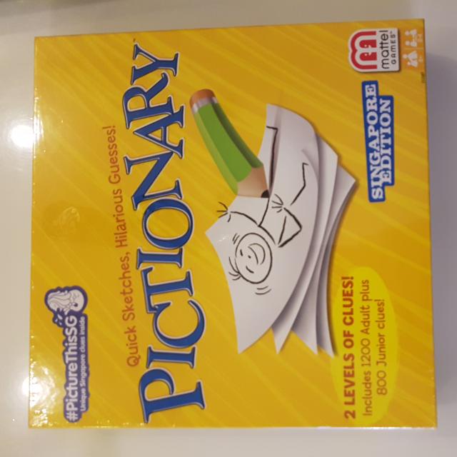 Pictionary Singapore Edition, Hobbies & Toys, Books & Magazines ...