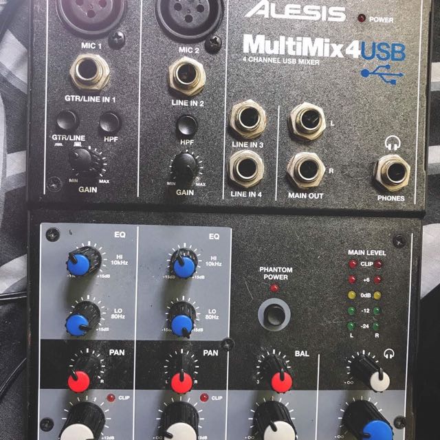 The Alesis MultiMix 4, Audio, Other Audio Equipment on Carousell