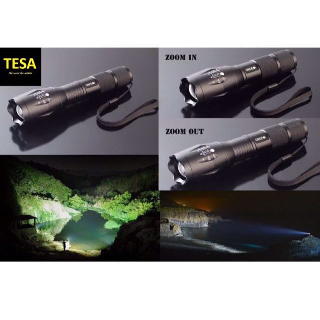 Torchlight Flashlight, Motorcycles, Motorcycle Accessories on Carousell