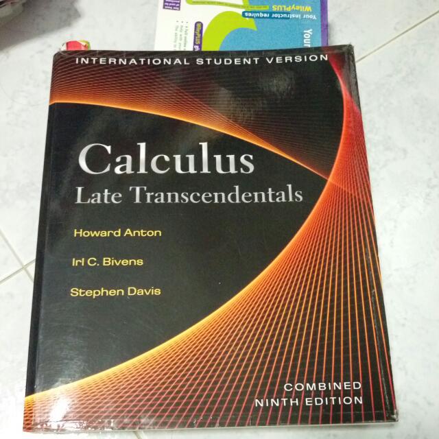 9th Edition Calculus Textbook, Hobbies & Toys, Books & Magazines, Textbooks on Carousell