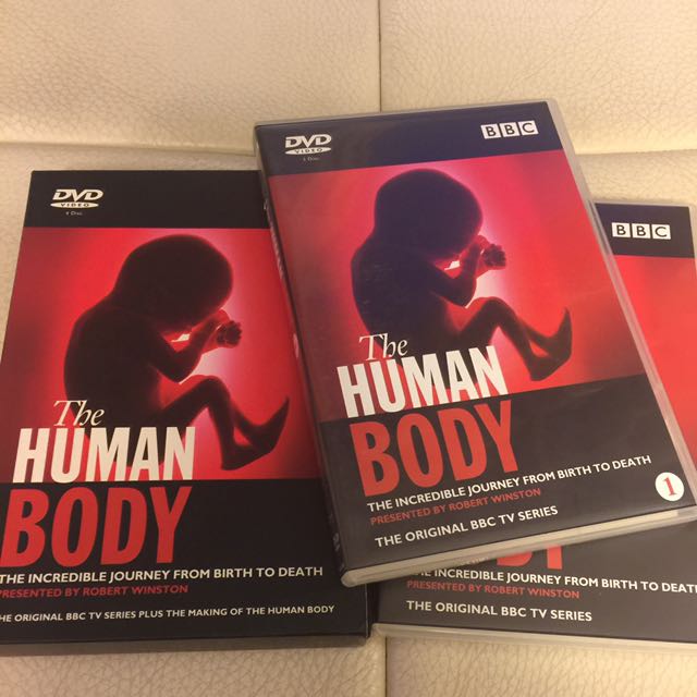 DVD - 4Disc The Human Body, 興趣及遊戲, 收藏品及紀念品, 明星周邊 - Carousell
