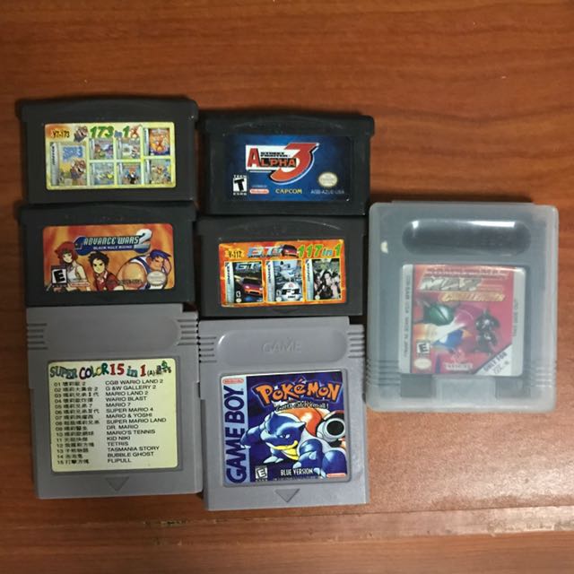 Game Boy Games Cartridges, Video Gaming, Video Games, Nintendo on Carousell