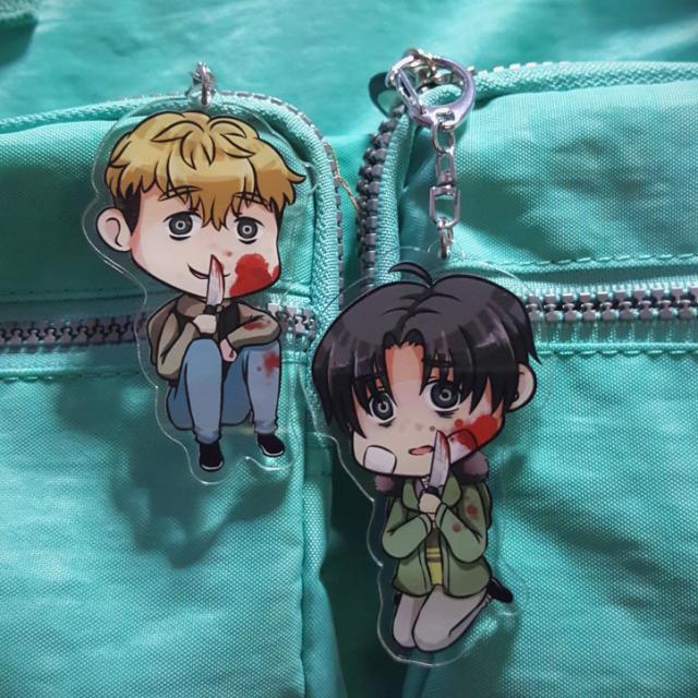[In Stock] Killing Stalking Double-sided Clear Acrylic Keychains ...
