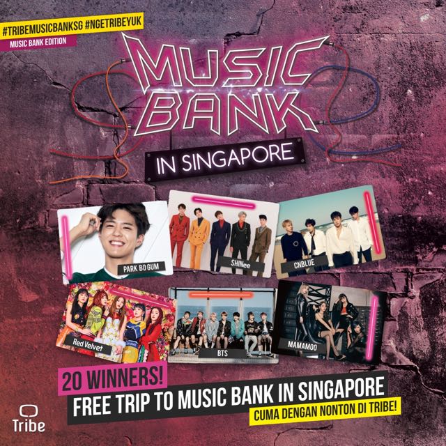 KBS Music Bank in Singapore Concert Ticket, Tickets & Vouchers, Event ...