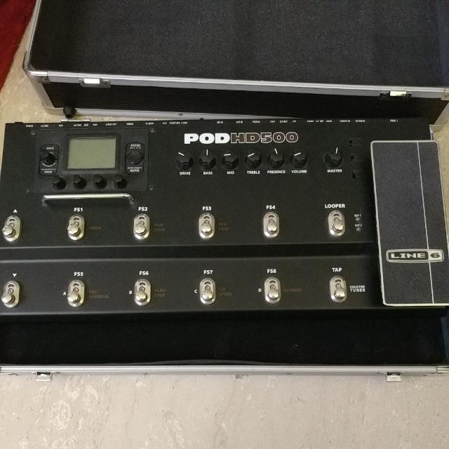 Line 6 Pod HD500, Hobbies & Toys, Music & Media, Music Accessories on ...