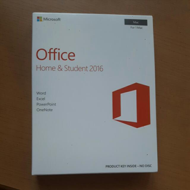 Microsoft Office Home & Student 2016 For Mac, Computers & Tech, Parts ...