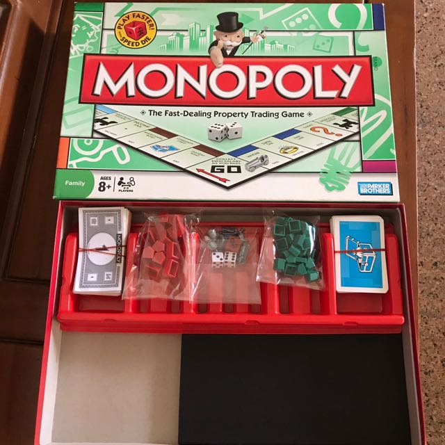 Monopoly Board Game (Used), Toys & Games, Board Games & Cards on Carousell