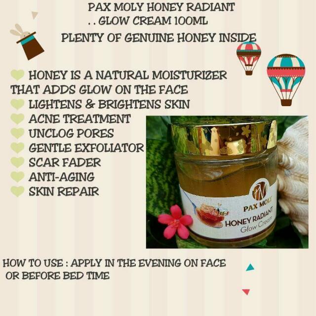 Pax Moly Honey Radiant Cream, Beauty & Personal Care, Face, Face Care ...