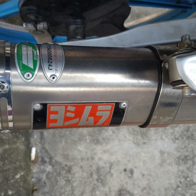 Yoshimura Tri Oval Gen 1, Motorcycles, Motorcycle Accessories on Carousell