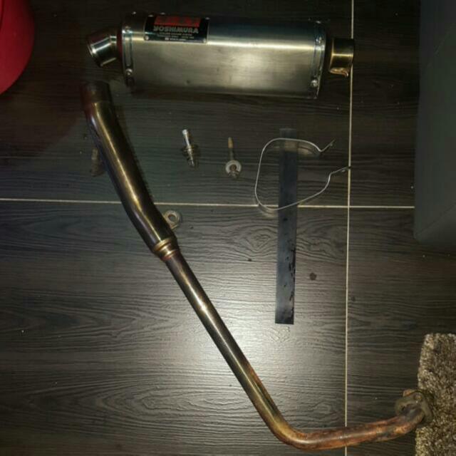 Yoshimura Tri Oval Gen 1, Motorcycles, Motorcycle Accessories on Carousell