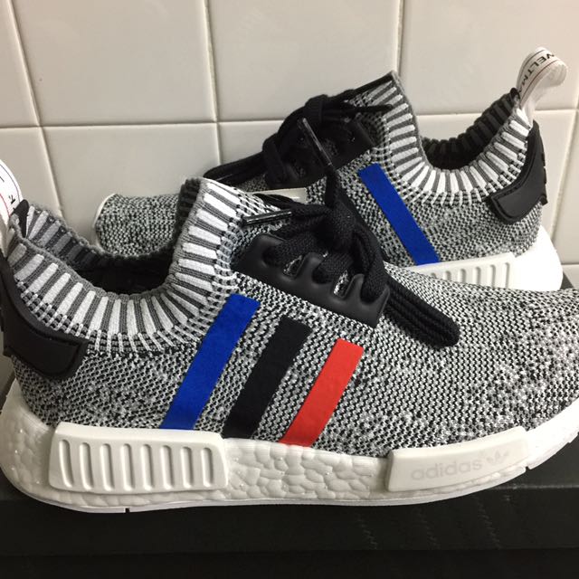 Adidas Nmd R1 PK Tricolor, Men's Fashion, Footwear, Sneakers on Carousell