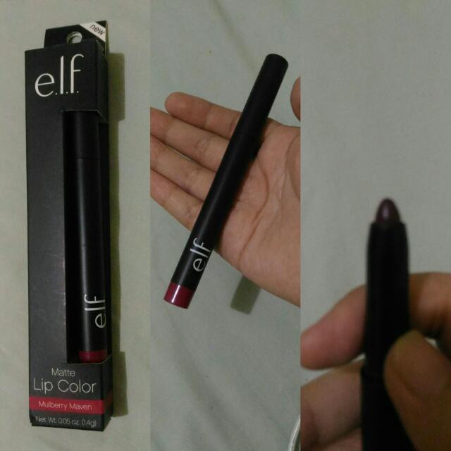 elf Matte lip color, Beauty & Personal Care, Face, Makeup on Carousell