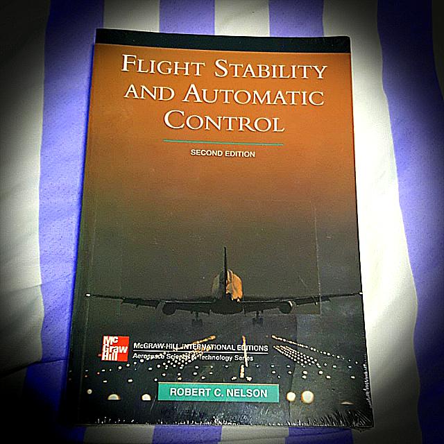 Flight Stability And Automatic Control, Hobbies & Toys, Books & Magazines, Textbooks on Carousell