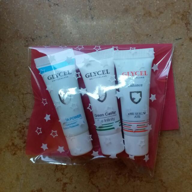 Glycel Sample 3支(各3g), 美容＆化妝品, 健康及美容 - 皮膚護理, 面部 - 面部護理 - Carousell