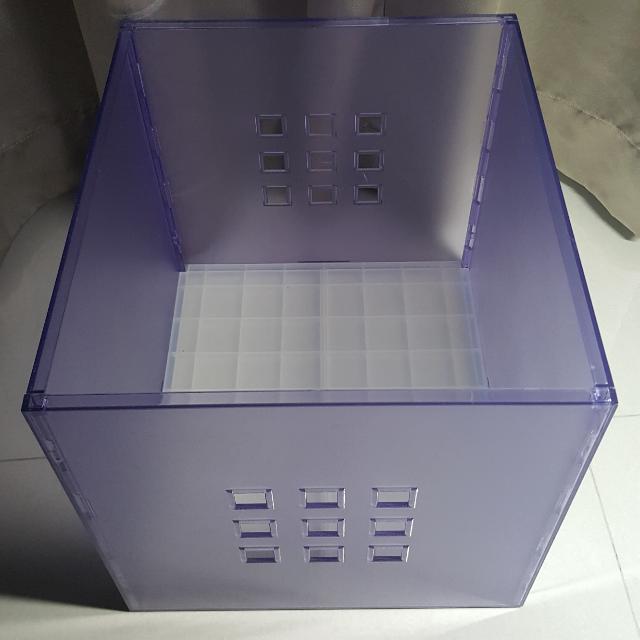 Ikea Lekman Boxes Light Purple Colour, Furniture & Home Living, Home ...