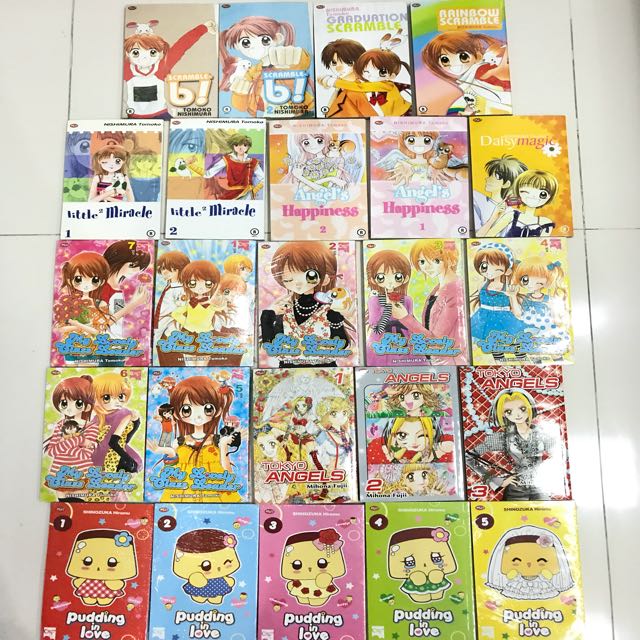 KOMIK JEPANG KOMIK SCRAMBLE B Komik angel happiness KOMIK REMAJA MANGA ...