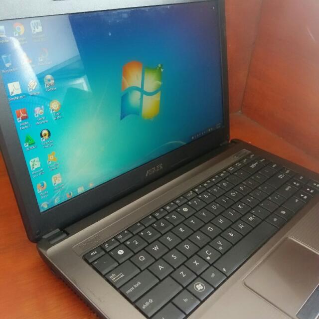 Laptop Asus Core i3 A44H-VX185D 2012 Second Good Condition, Elektronik ...