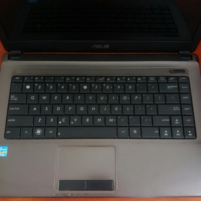 Laptop Asus Core i3 A44H-VX185D 2012 Second Good Condition, Elektronik ...