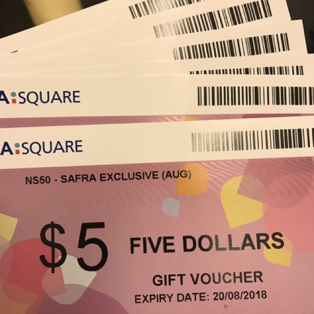 Marina Square Vouchers, Tickets & Vouchers, Vouchers on Carousell