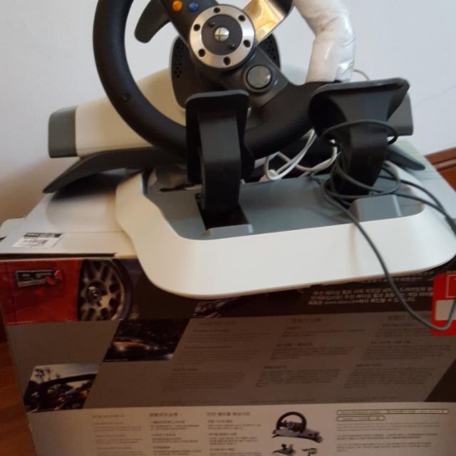 Xbox 360 Wireless Racing Wheel, Video Gaming, Gaming Accessories ...