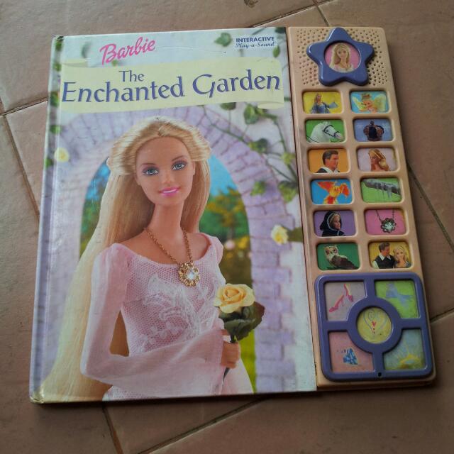 Barbie The Enchanted Garden Sound Book, Buku & Alat Tulis, Buku Anak ...
