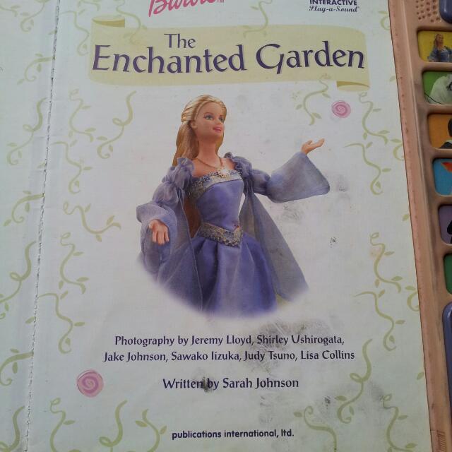 Barbie The Enchanted Garden Sound Book, Buku & Alat Tulis, Buku Anak ...