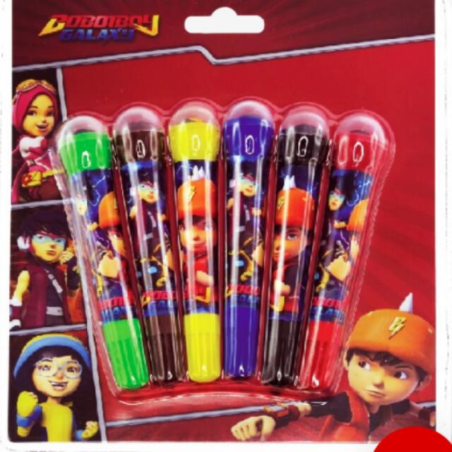 Boboiboy Rolling Stamper X Marker, Hobbies & Toys, Stationery & Craft ...
