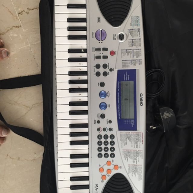 Casio Keyboard, Hobbies & Toys, Music & Media, Musical Instruments on ...
