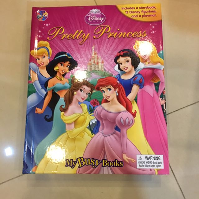Disney Pretty princess Busy book, Hobbies & Toys, Books & Magazines ...