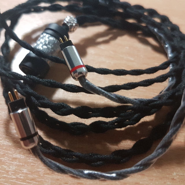 Duelund Silver-gold Iem Cable, Audio, Portable Audio Accessories on ...