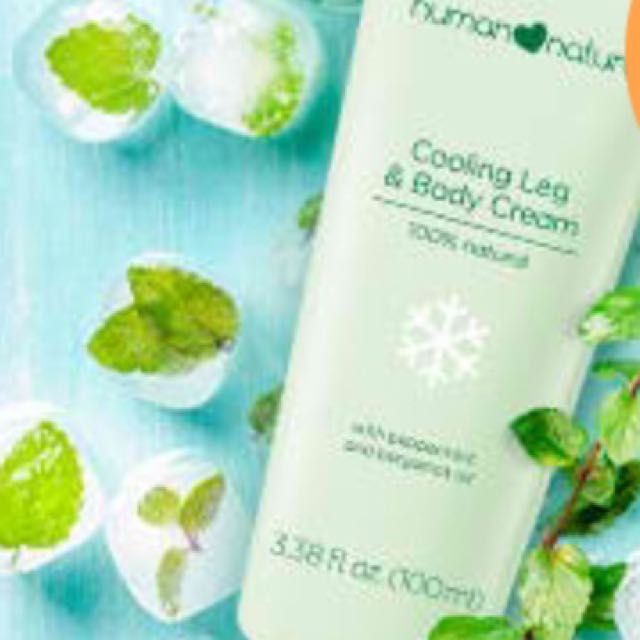 Human Nature Cooling Leg And Body Cream, Beauty & Personal Care, Face ...