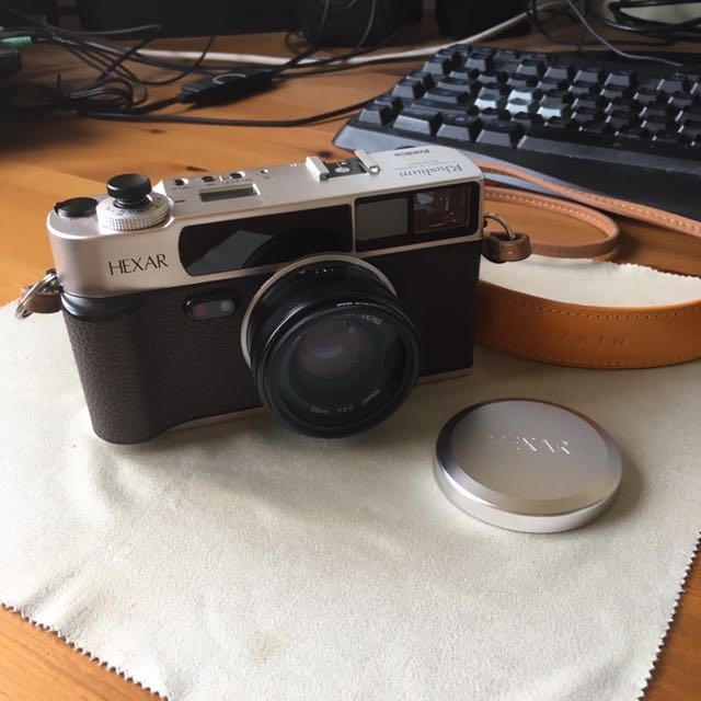 Konica Hexar AF Rhodium Edition, Photography, Cameras on Carousell