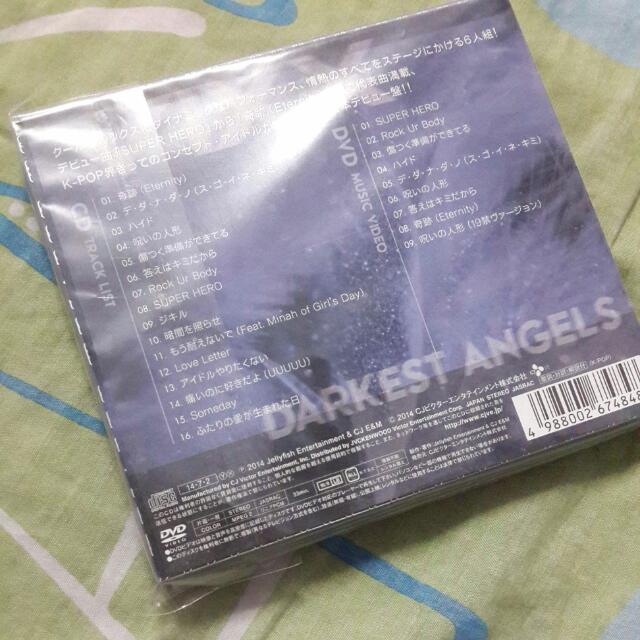 Leo VIXX Darkest Angel CD+DVD Official Japan Album, Hobbies & Toys, Collectibles & Memorabilia ...
