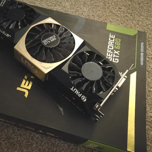 Palit Nvidia GeForce GTX 680 4GB Jet Stream, Computers & Tech, Parts ...