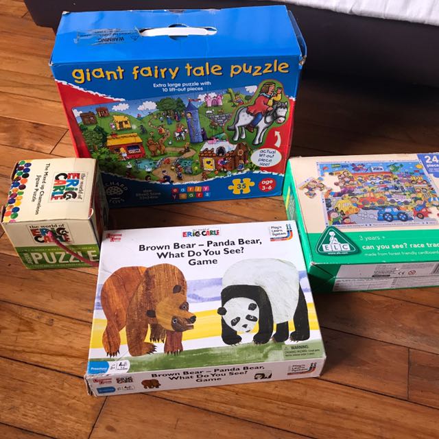 Puzzles And Board Game -eric Carle, Elc, Hobbies & Toys, Toys & Games ...