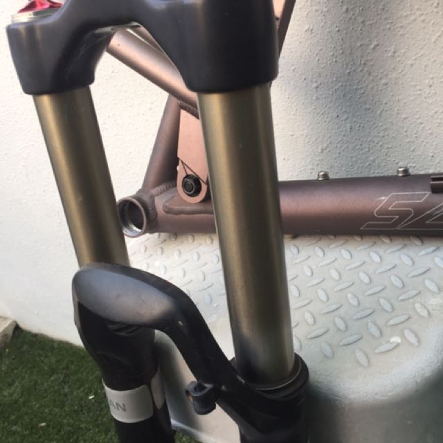 Santa Cruz Superlight Full Sus Frame Including Rear Shock, Fork And 26 ...