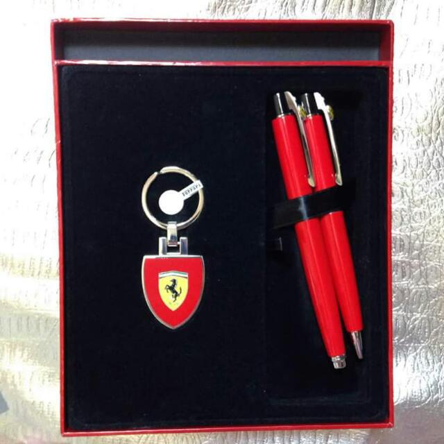 Authentic Luxury Sheaffer Ferrari Pens Set, Men's Fashion, Watches ...