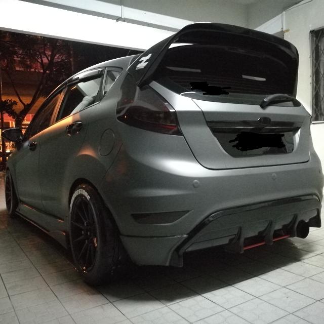 Smoked Rear Lamp Ford Fiesta Mk7, Auto Accessories on Carousell