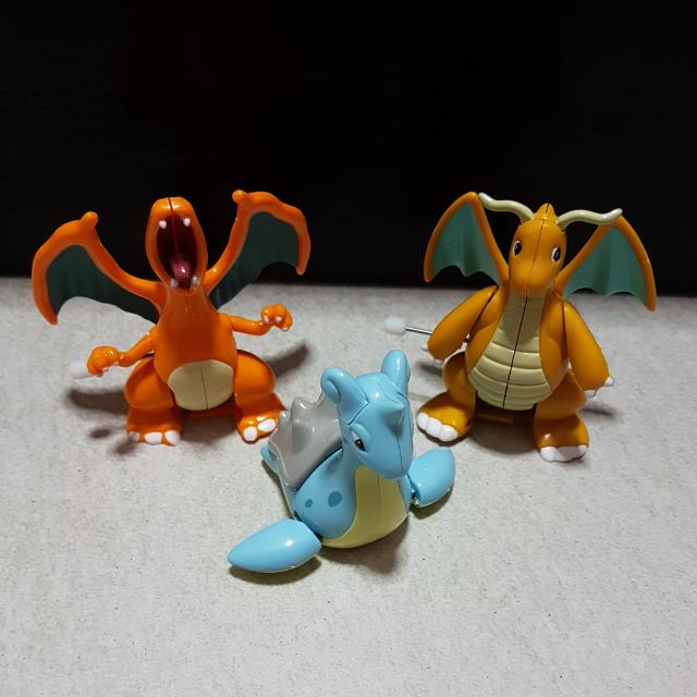 Tomy Pokemon Wind Up Figures, Toys & Games, Bricks & Figurines on Carousell