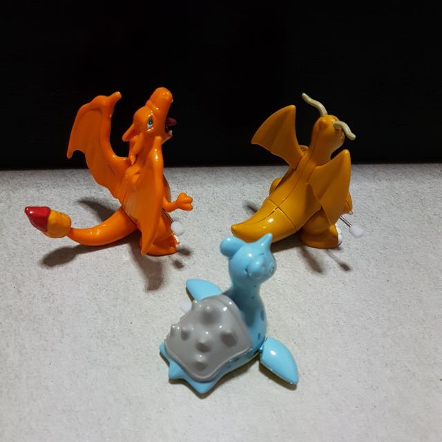 Tomy Pokemon Wind Up Figures, Toys & Games, Bricks & Figurines on Carousell