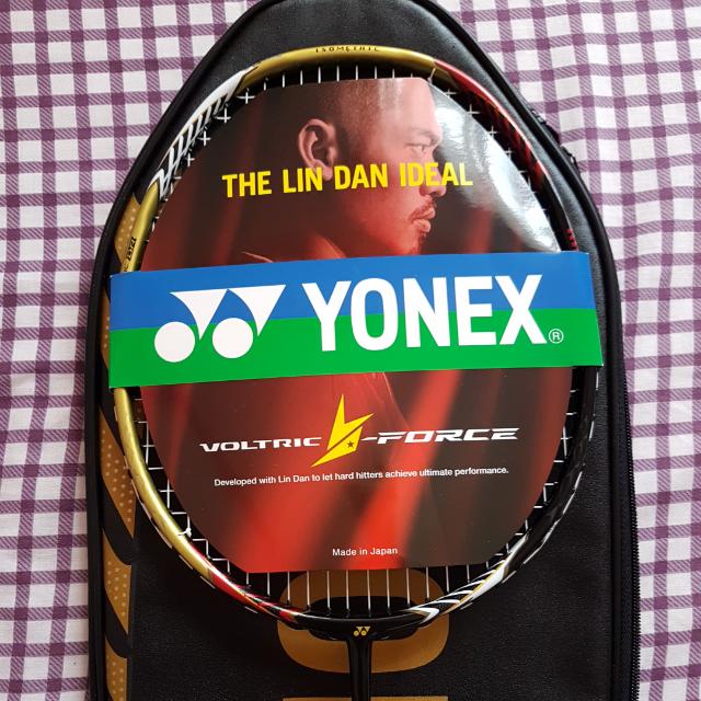 Yonex Voltric Lin Dan Force, Sports Equipment, Other Sports Equipment ...