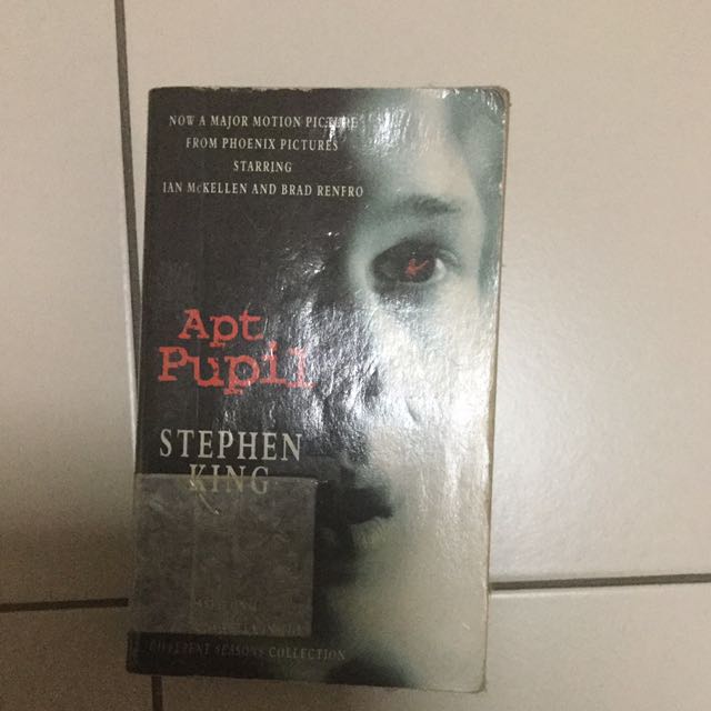 Apt Pupil, Hobbies & Toys, Books & Magazines, Fiction & Non-Fiction on ...