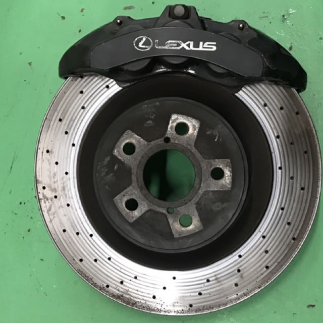 Lexus ISF Stock Brake Kit, Car Accessories on Carousell