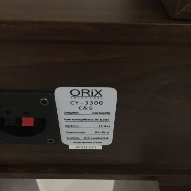Orix Sound Lab Speaker Set, Audio, Soundbars, Speakers & Amplifiers on ...