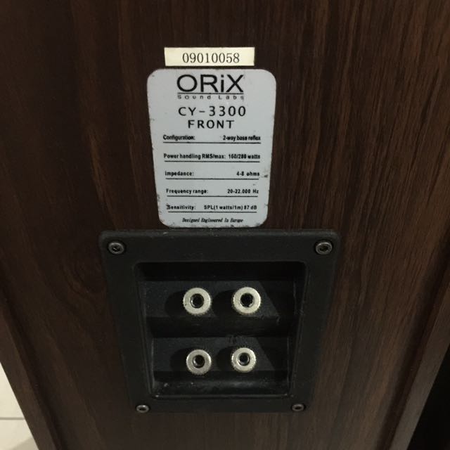 Orix Sound Lab Speaker Set, Audio, Soundbars, Speakers & Amplifiers on ...