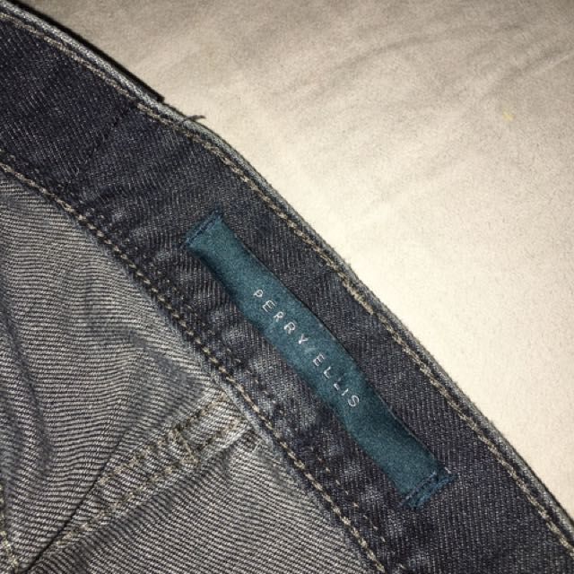 Perry Ellis Denim Pants, Men's Fashion, Bottoms, Trousers on Carousell